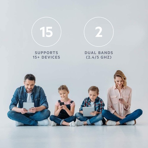 Linksys EA7500-4B Max-Stream WiFi 5 Router: AC1900, Dual-Band Wireless ...