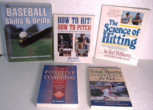 5 Coaching and Baseball Books How To Pitch The Science of Hitting ...