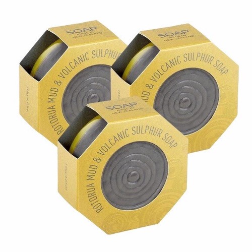 [ Parrs ] 3 x Wild Ferns Rotorua Mud & Volcanic Sulphur Soap 115g | eBay