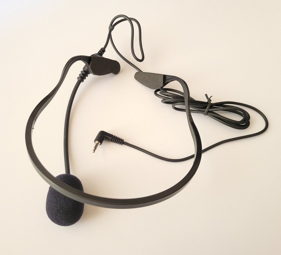Headset Microphone 2.5mm Black | eBay