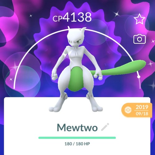 Shiny Mewtwo Pyscho Cut & Psystrike (Max Out Level 40) Pokemon Trade Go ...