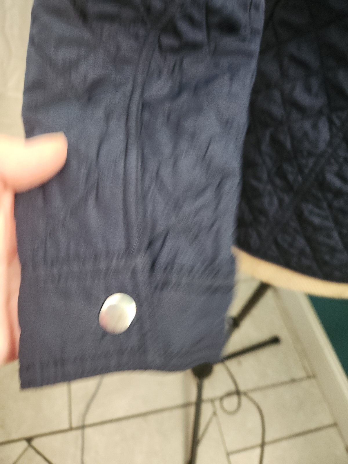 Craft & Barrow Womens Navy Blue Quilted Jacket Size L | eBay