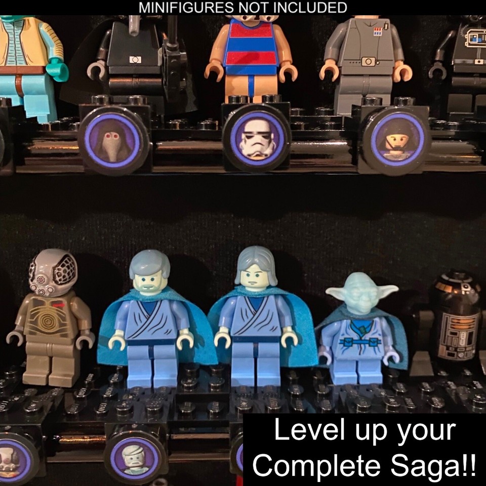 LEGO Star Wars The Complete Saga Custom Minifigure Icon Tokens Tiles ...