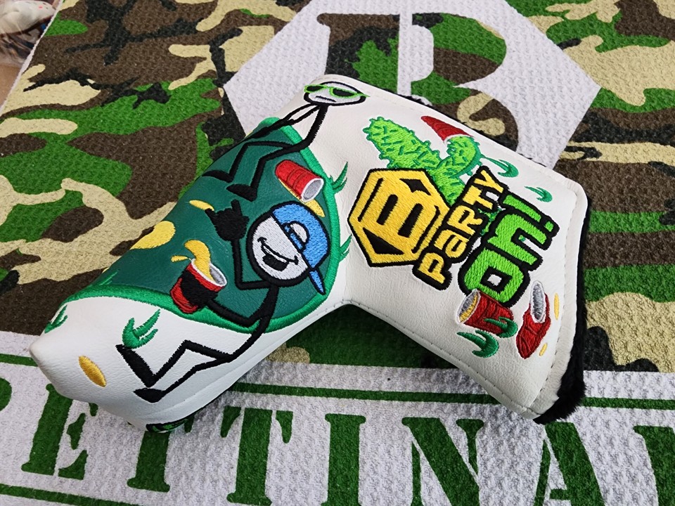 Bettinardi Party On Waste Management Golf PGA Blade Putter Headcover ...