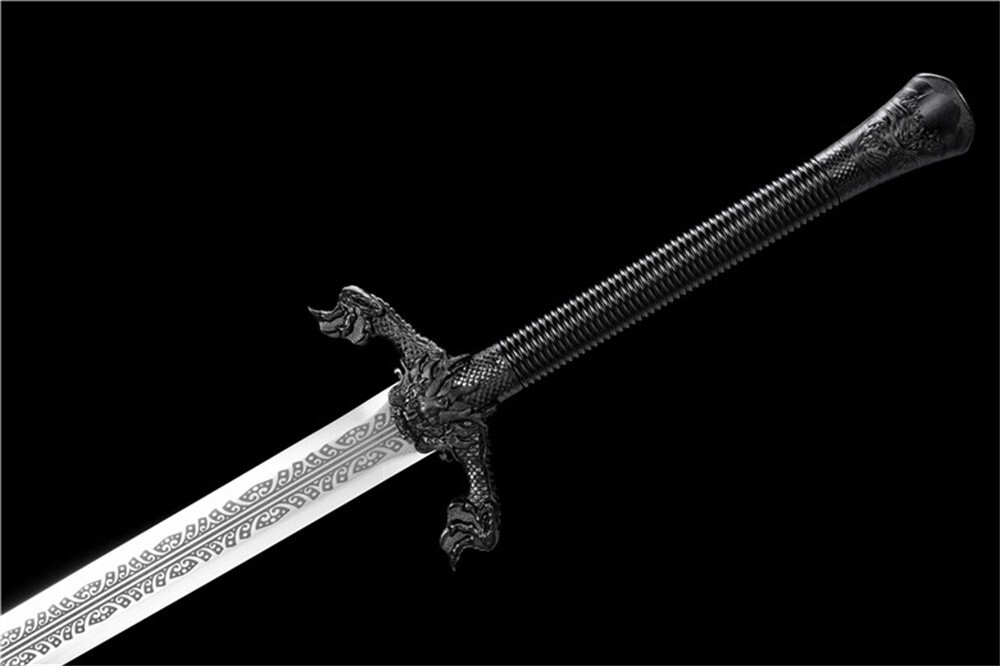 Battle Sword Excalibur longsword Sharp High Manganese Steel Blade Full ...