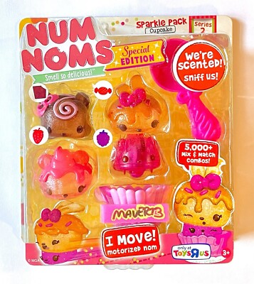 Num Noms Series 2 Special Edition Sparkle Pack Cupcake Toys R Us ...