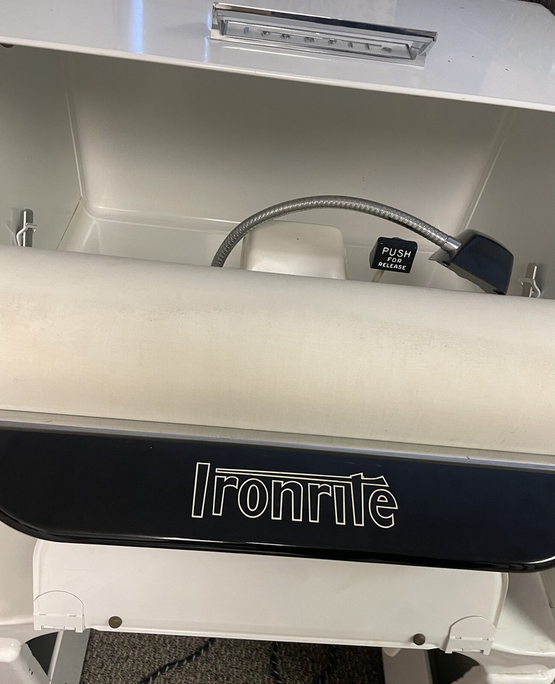 Vintage Mangle Ironrite Ironer rotary iron Chair Instructions Oil Can ...