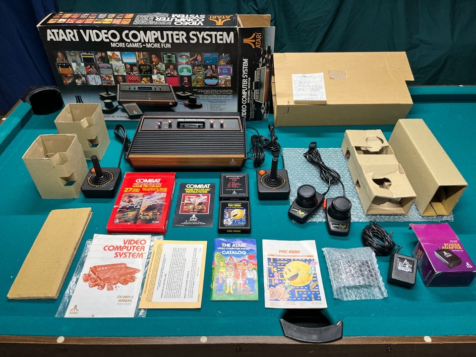 NEW 1981 Atari 2600 VCS Console System Complete Package in Original ...