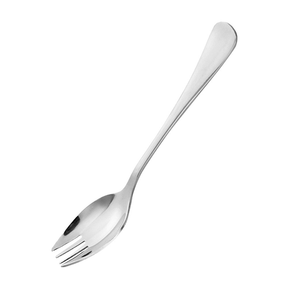 Outdoors Tools Salad Creative Portable Fork Spoon Stainless Steel Dual ...