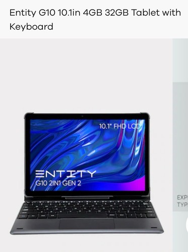 Entity 10.1 Inch 32GB Wi-Fi Tablet Black - NEW | eBay