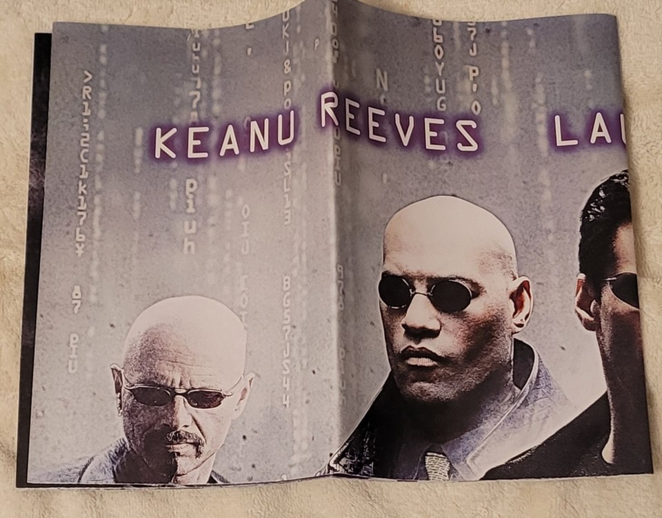 Warner Brothers Special Edition The Matrix Box DVD Set Film Cell Poster ...