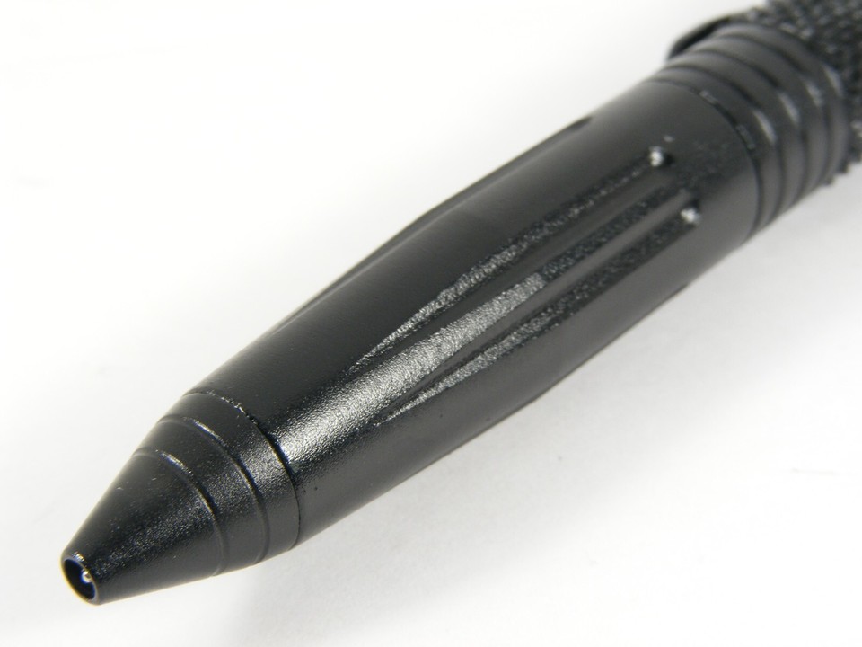 HIGH QUALITY BLACK METAL TACTICAL BALLPOINT PEN GIFT WITH WINDOW ...