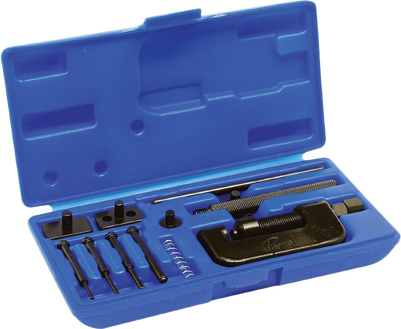 Motion Pro 08-0058 Chain Breaker & Riveting Tool w/Case (3 pin sizes ...
