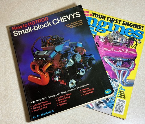 How To Hotrod Small-Block Chevys H.P. Books + Bonus Engines Magazine | eBay