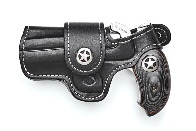 Bond Arms Premium Leather Cross Draw Driving Holster LH 3.50" BLK w ...