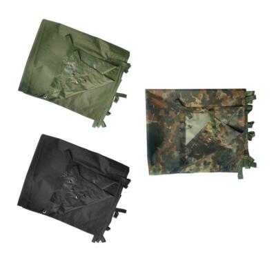 Mil-Tec Army Style Basha Waterproof Cover Ground Sheet Camping Cadet ...