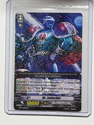 Mr. Invincible BT01/028EN R Cardfight!! Vanguard NM Rare CFV | eBay