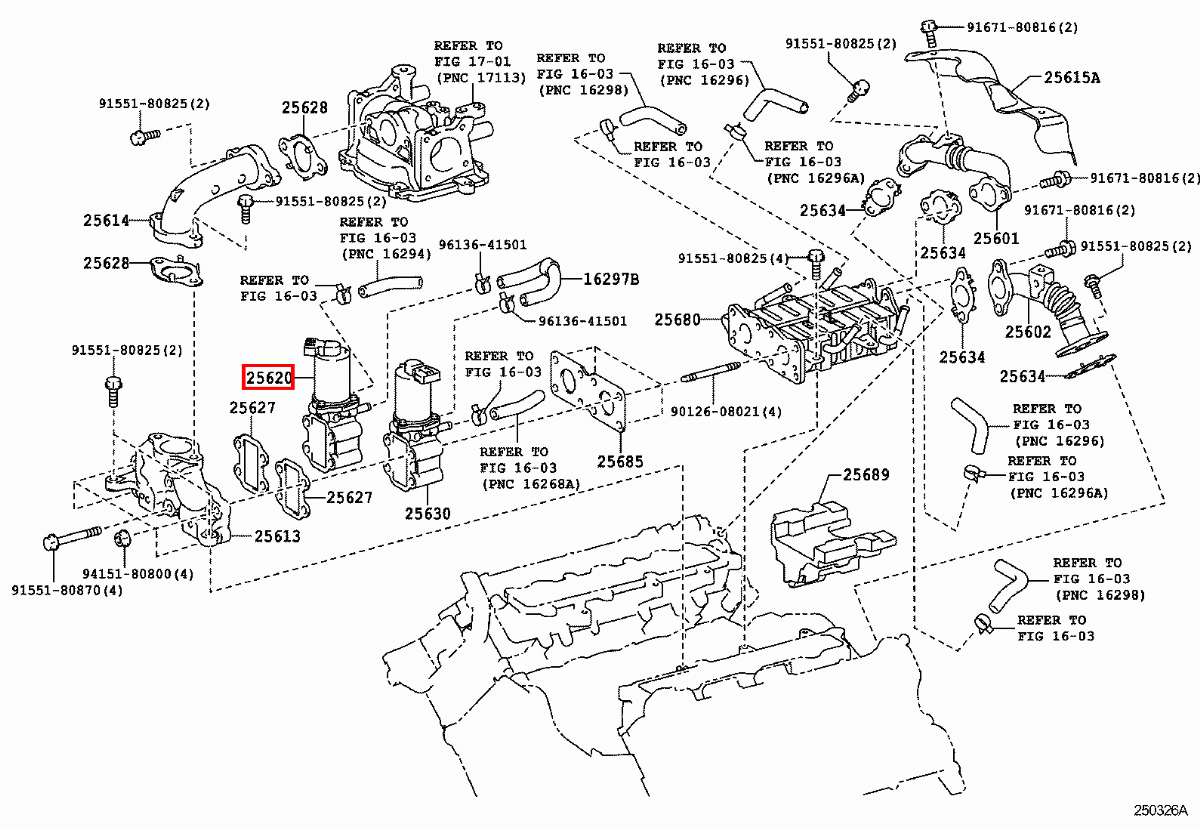 Genuine Toyota LandCruiser VDJ78 VDJ76 VDJ200 1VD 4.5 Diesel V8 RH EGR ...