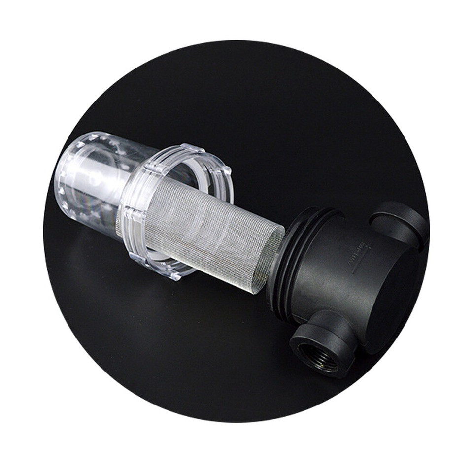 Inline Mesh Strainer Water Pump Filter Garden Irrigation Safety High ...
