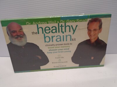 Healthy Brain Kit: Boost Your Memory NEW SEALED Dr. Andrew Weil & Dr ...