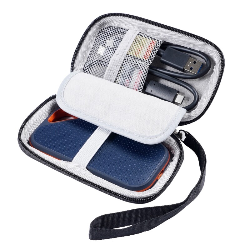 Hard Drives Bag Portable Carrying Case for E81 SSD Durable Storage Bag ...