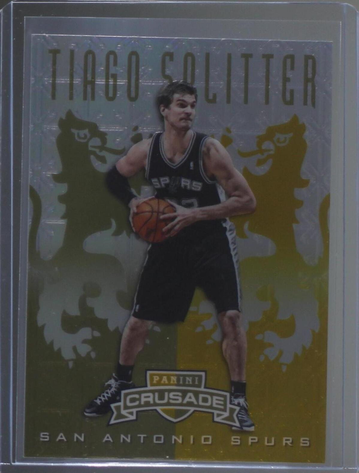 2012-13 Panini Crusade - Crusade Tiago Splitter #155 Gold /10 for sale ...