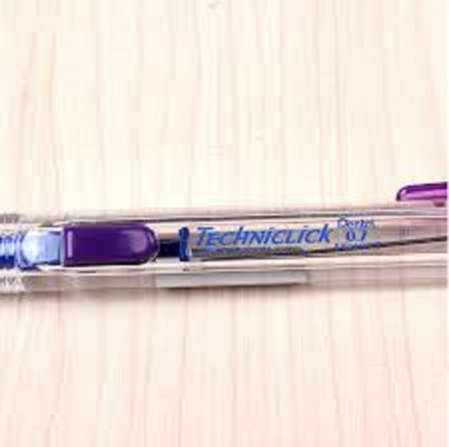 Pentel Mechanical Pencil Side Button Techniclick 0.7mm Eraser PD107T ...