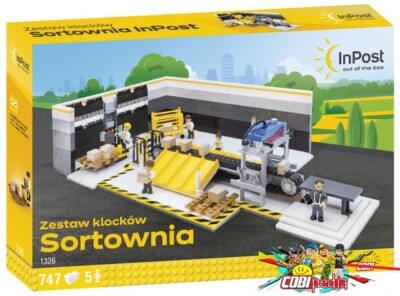 Cobi 1326 Inpost Block Set Sorting center Factory limited inpost ...