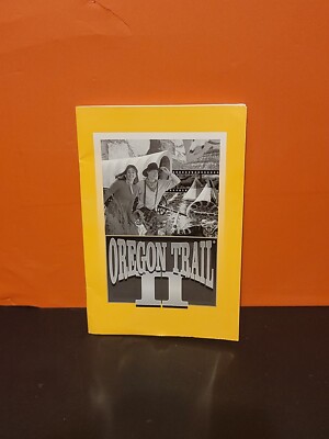 Vintage Oregon Trail II 2 User ‘s Guide from 1996 Big Box Edition | eBay