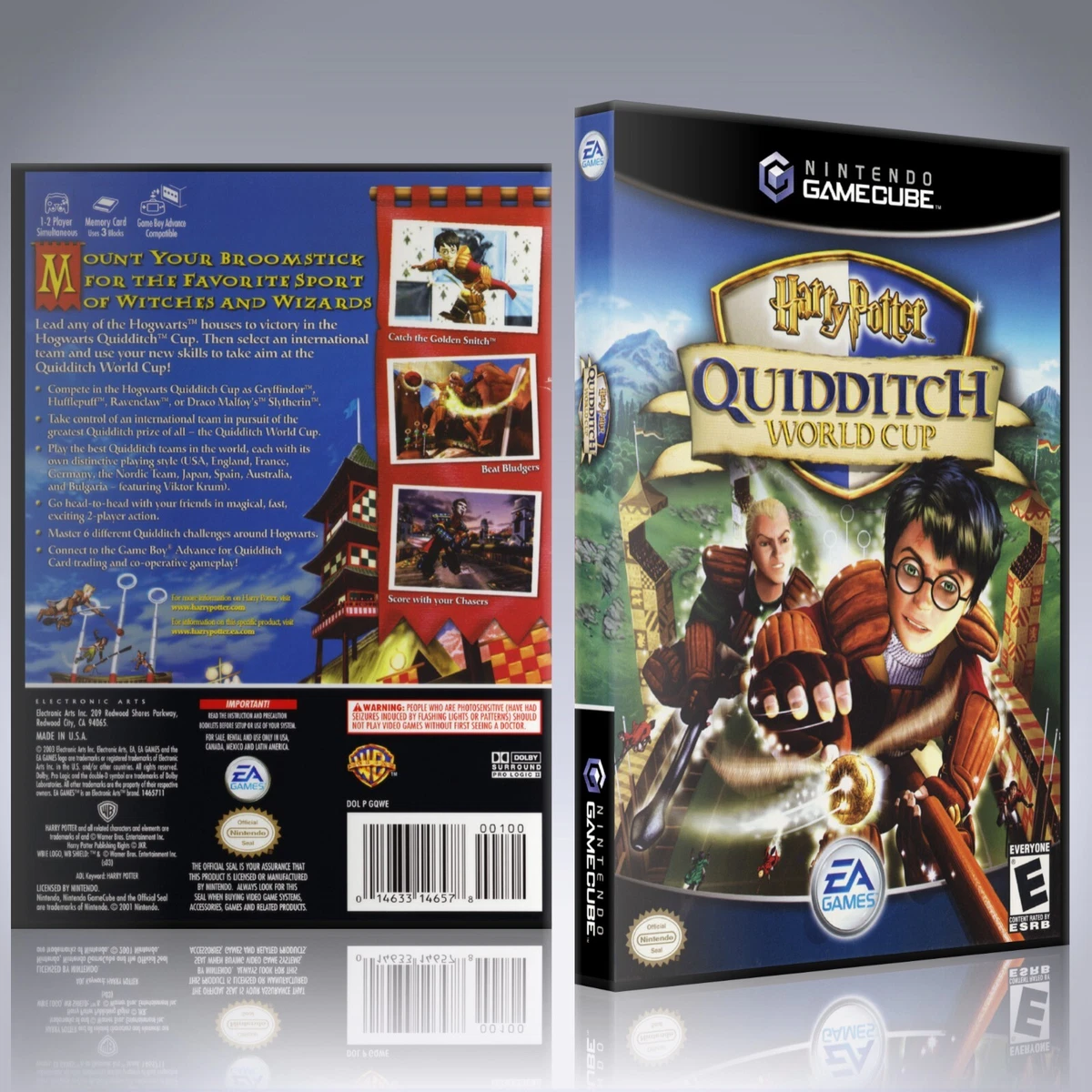 Harry Potter Quidditch World Cup Gamecube