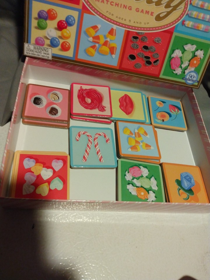 Best Toy Award eeBoo Match Litzy Rockwell Candy Memory Game 18 cards | eBay