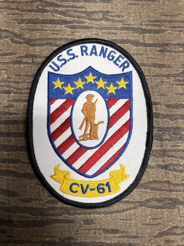 ORIGINAL/AUTHENTIC US Navy's USS RANGER (CV-61) SHIP Patch (old) | eBay