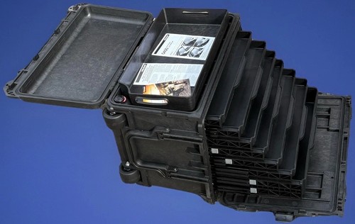 Pelican 2nd Generation 0450 Tool Box Case 7 Drawers + Top Tray NEW GMTK ...