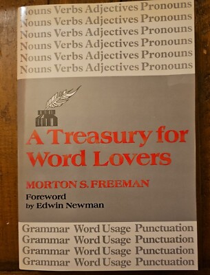A Treasury for Word Lovers by Morton Freeman Paperback 9780894950278| eBay