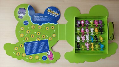 Silpo Ukraine Stikeez Жабка , frog Complete set of 24 figures in a box ...