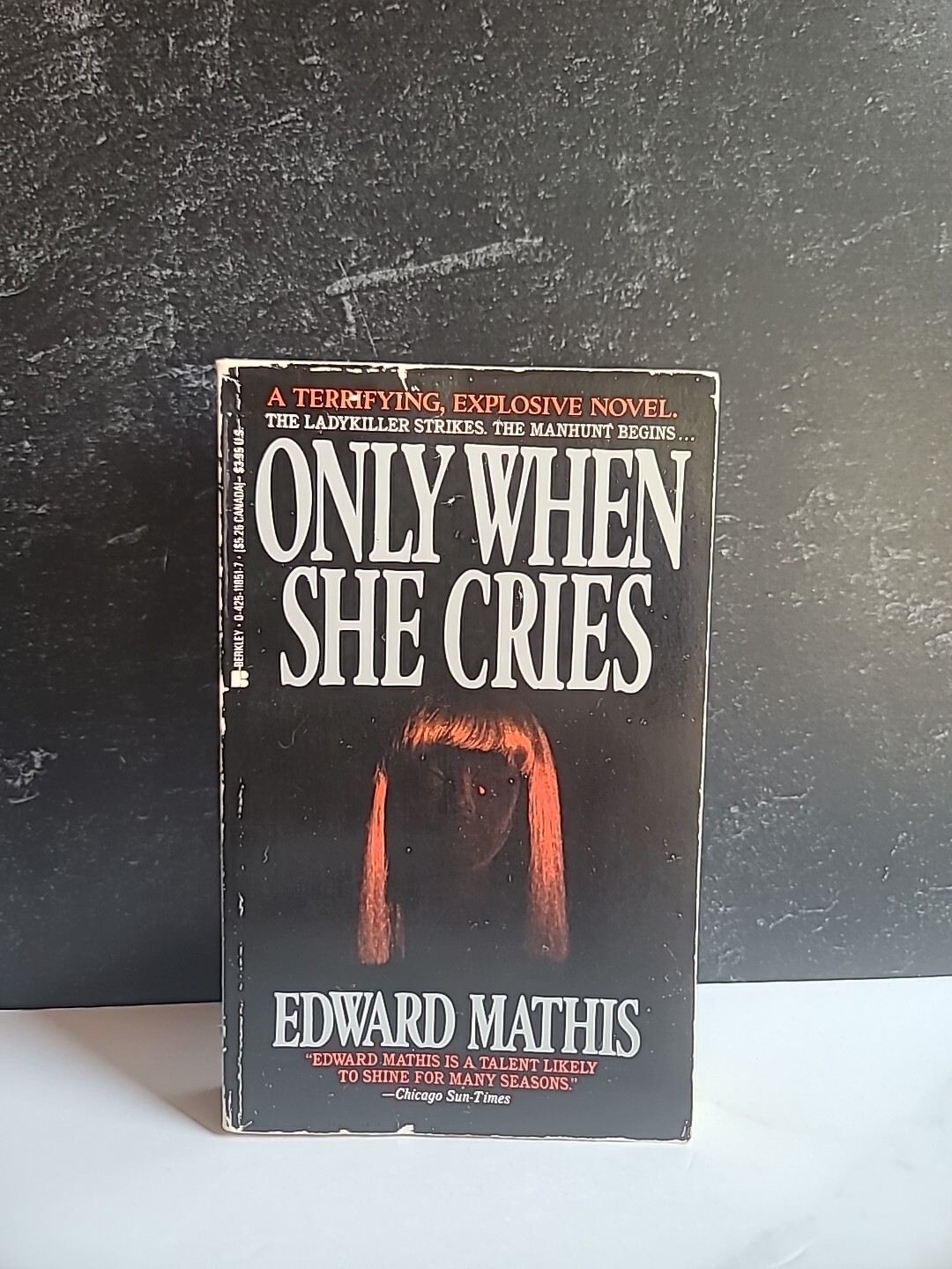 Only When She Cried By Edward Mathis Paperback | eBay