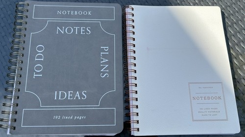 New Fringe Luxury Notes 192 Page Notebook Quality Materials Notesmark ...