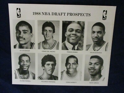 1988 NBA Draft Prospects sheet #3 Glossy Press Photo | eBay