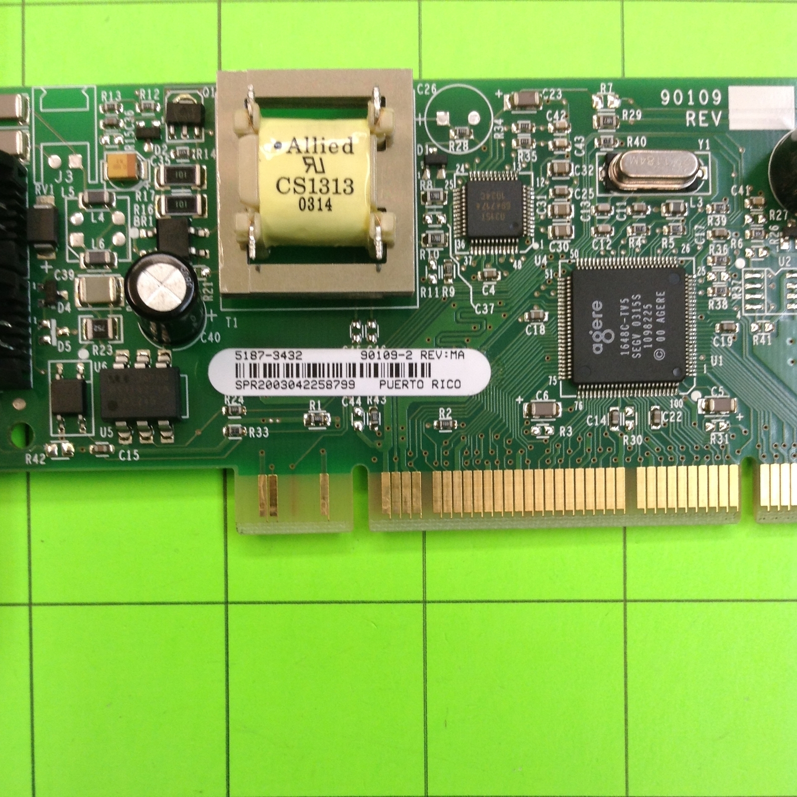 Compaq Presario S0000 Computer Modem 90109-2 5187-3432 CS1313 Smart ...