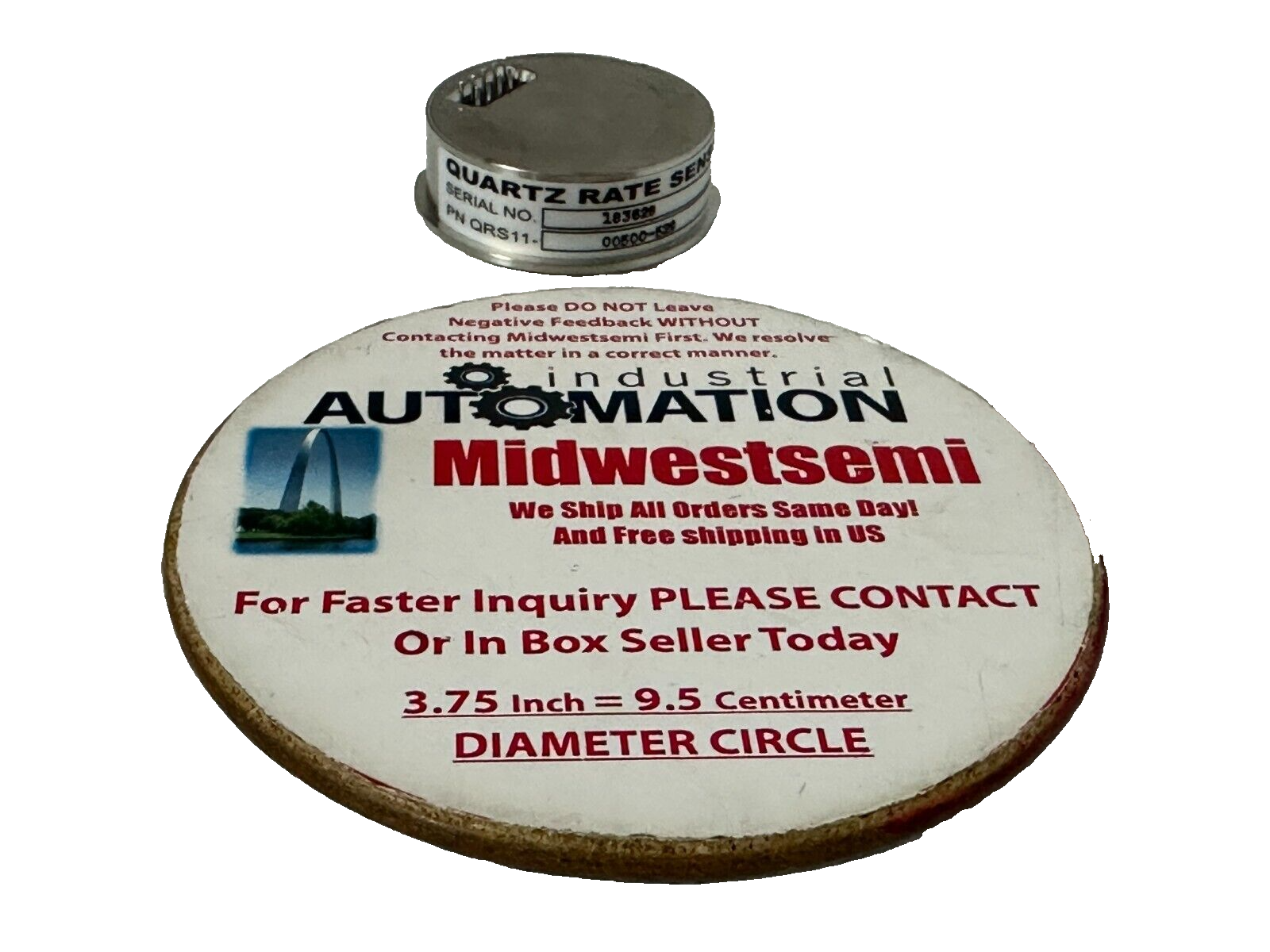 SYSTRON DONNER 06811 / QRS11-00500-529 QUARTZ RATE SENSOR S/N:183628 ...