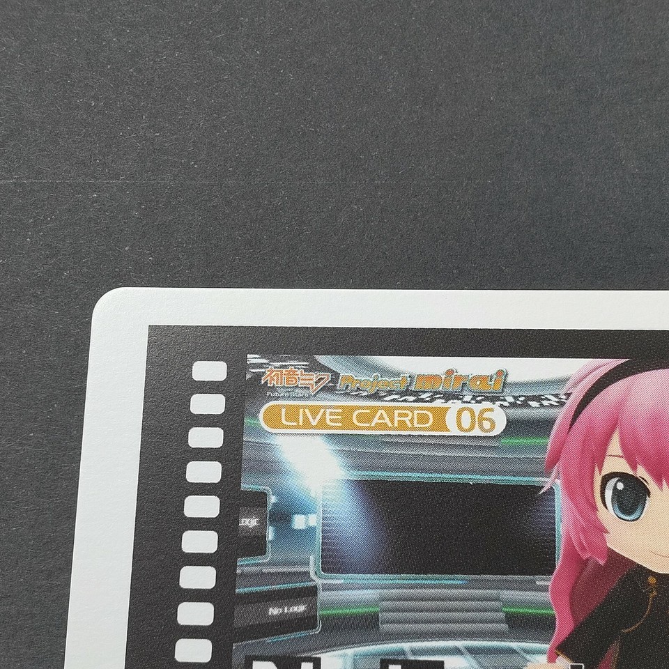 Megurine Luka Vocaloid Live Card 06 Hatsune Miku Project mirai Sega ...