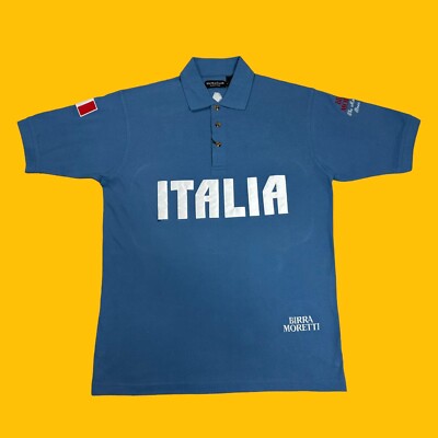 Ultra Club Mens Size M Birra Moretti Embroidered Italia Performance ...