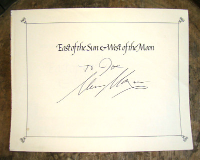 Mercer Mayer Autograph ~SIGNED Page~ Children's Literature Author ...