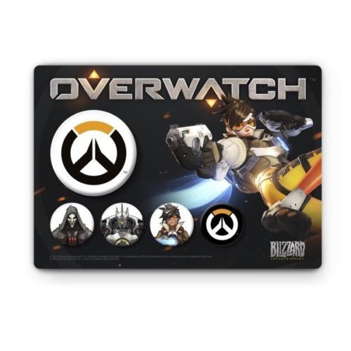 Officiel collection overwatch 5 badges neuf sous blister | eBay