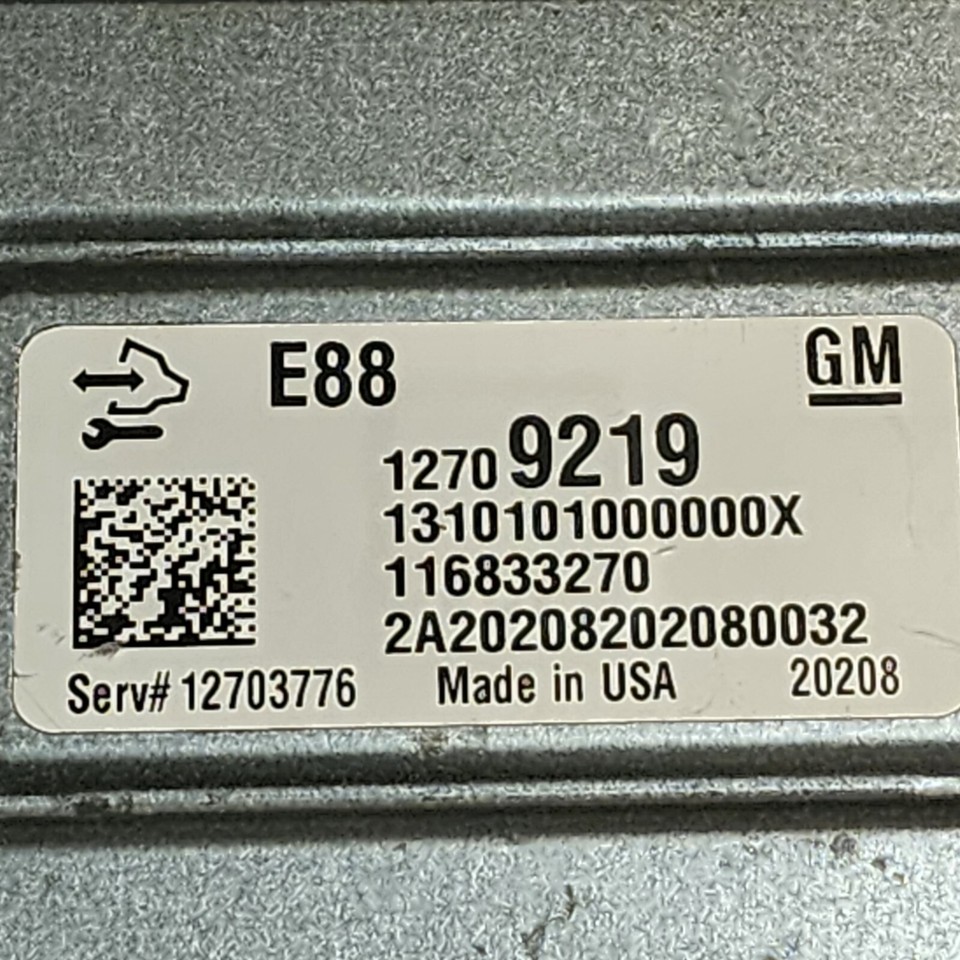 2020 2022 Chevrolet Equinox Engine Control Module Unit Ecm 12709219 H50 ...