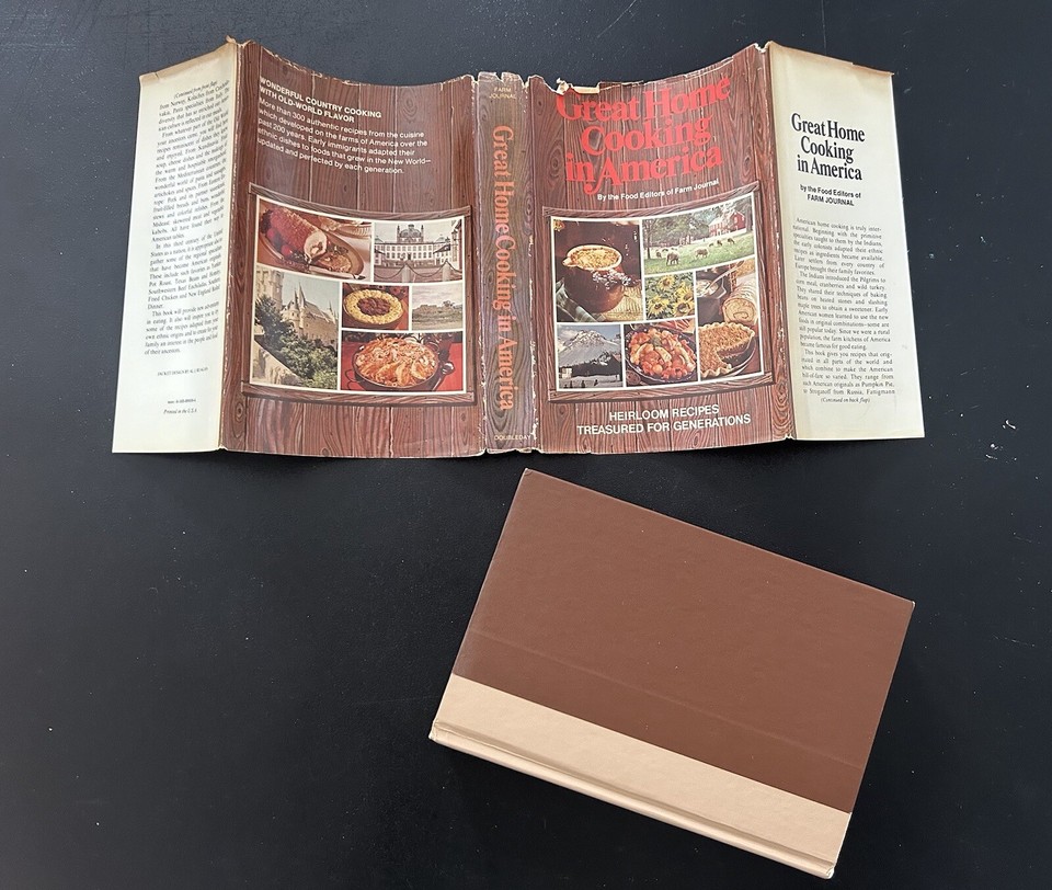Vintage 1976 Great Home Cooking In America Farm Journal Cookbook HC DJ ...