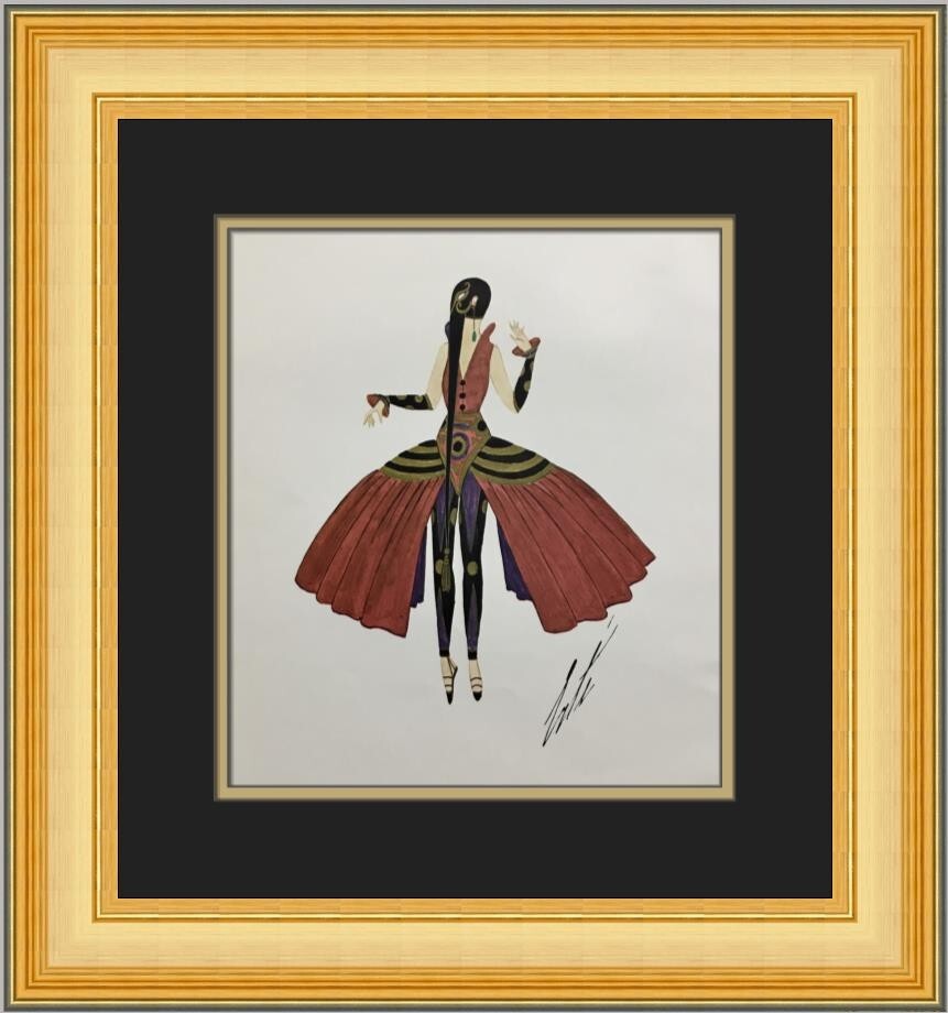 Erte The Mask Custom Framed Print FREE SHIPPING | eBay
