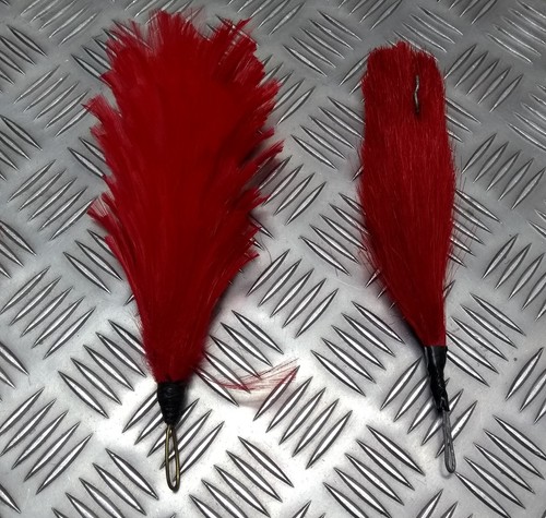 Red Hackles Plumes British Army Uniform Horse Hair and Feather Type 1 ...
