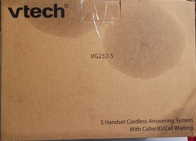 VTech Cordless Phone with Answering Machine 5-Handset | eBay
