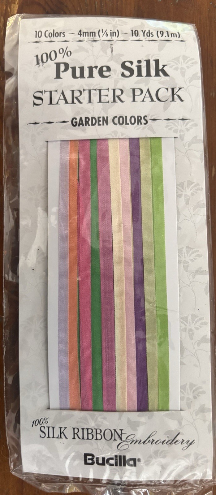 Bucilla Assorted Colors 100% Pure Silk Ribbon Emb 3 Yards (Lot of 9) | eBay